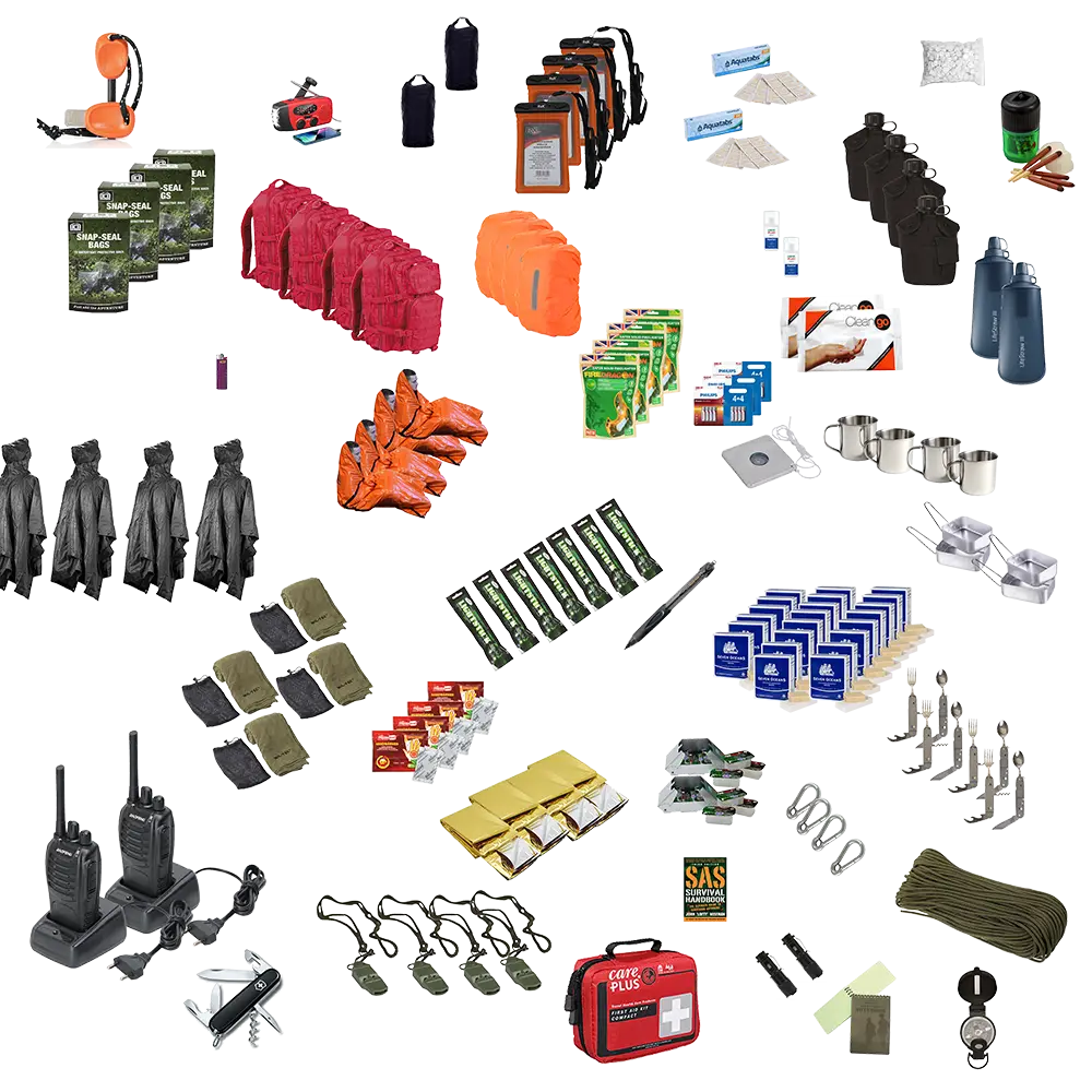 Overlevingspakketten - compleet kopen of zelf samenstellen? – SOS Central