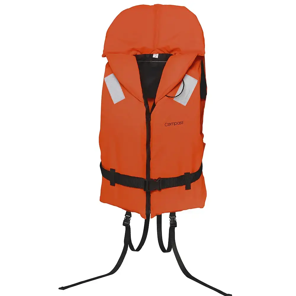Life jacket 150N fully automatic - red - SOS Central